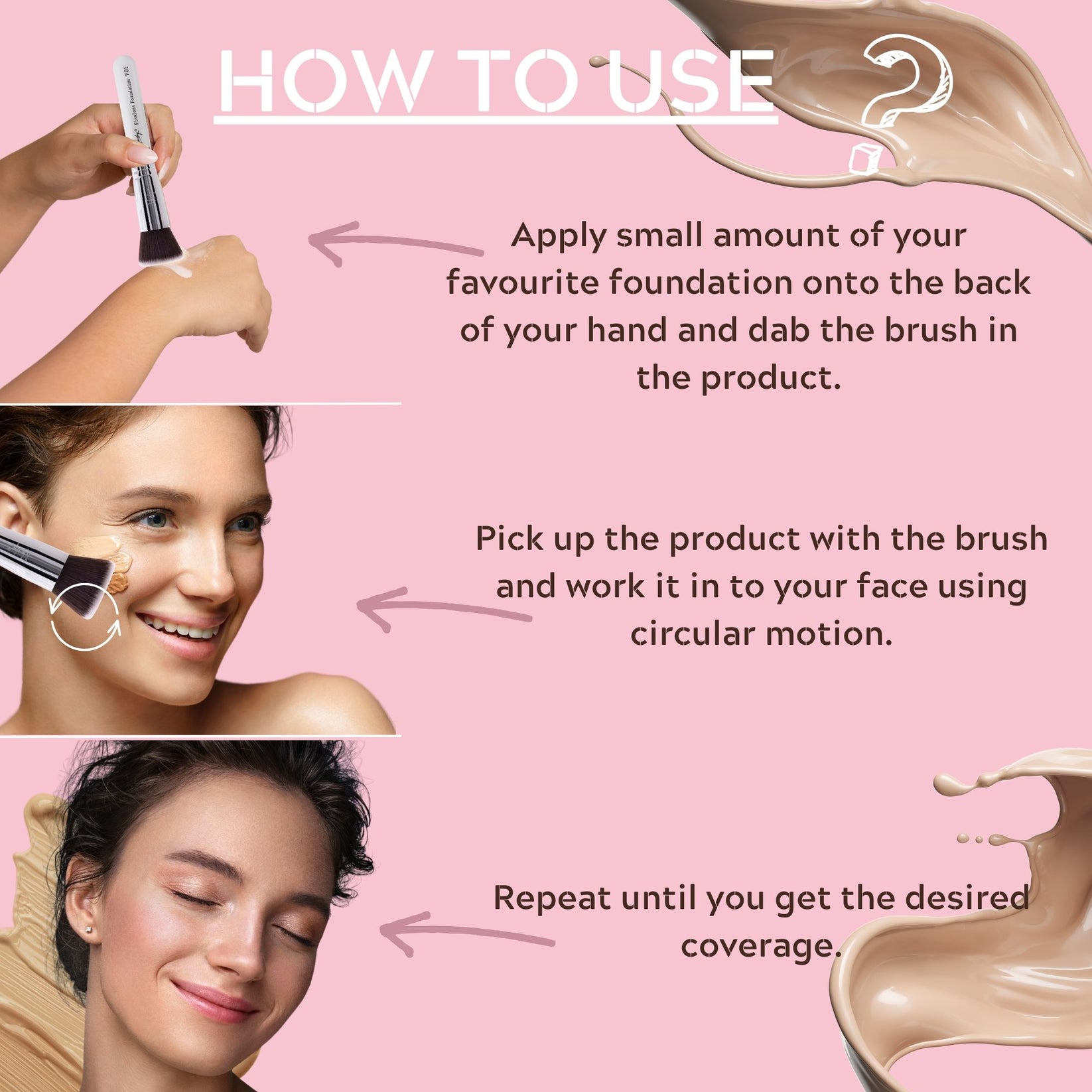 Achieve Perfect Skin - Flawless Foundation Makeup – Nanshy